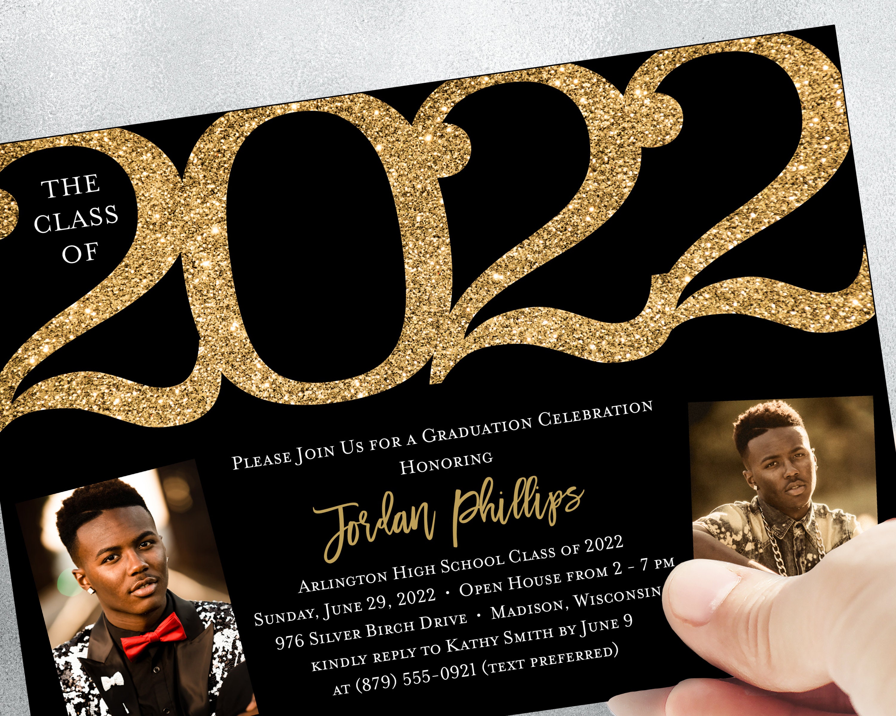 Class Of 2022 Graduation Invitations