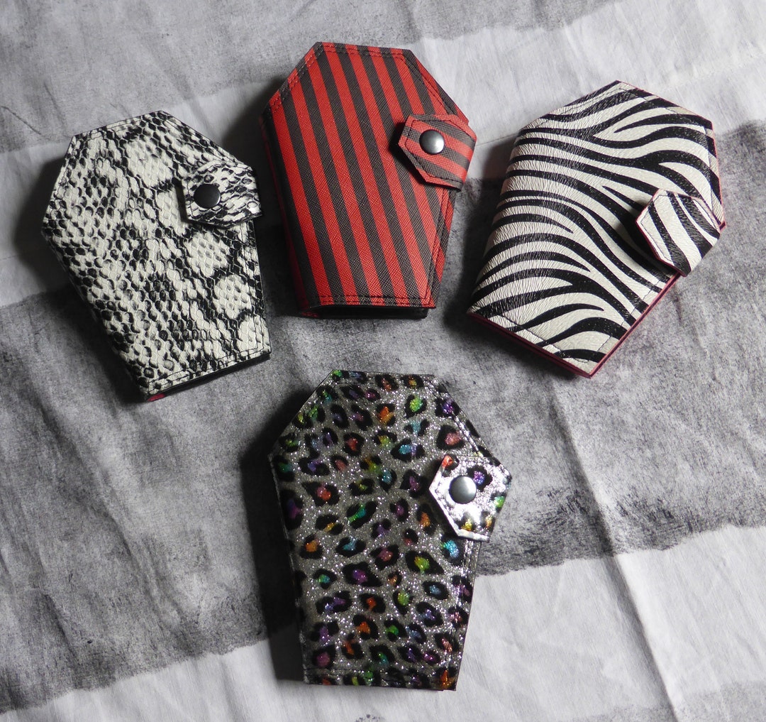 Coffin Wallet Goth Emo Horror Punk - Etsy