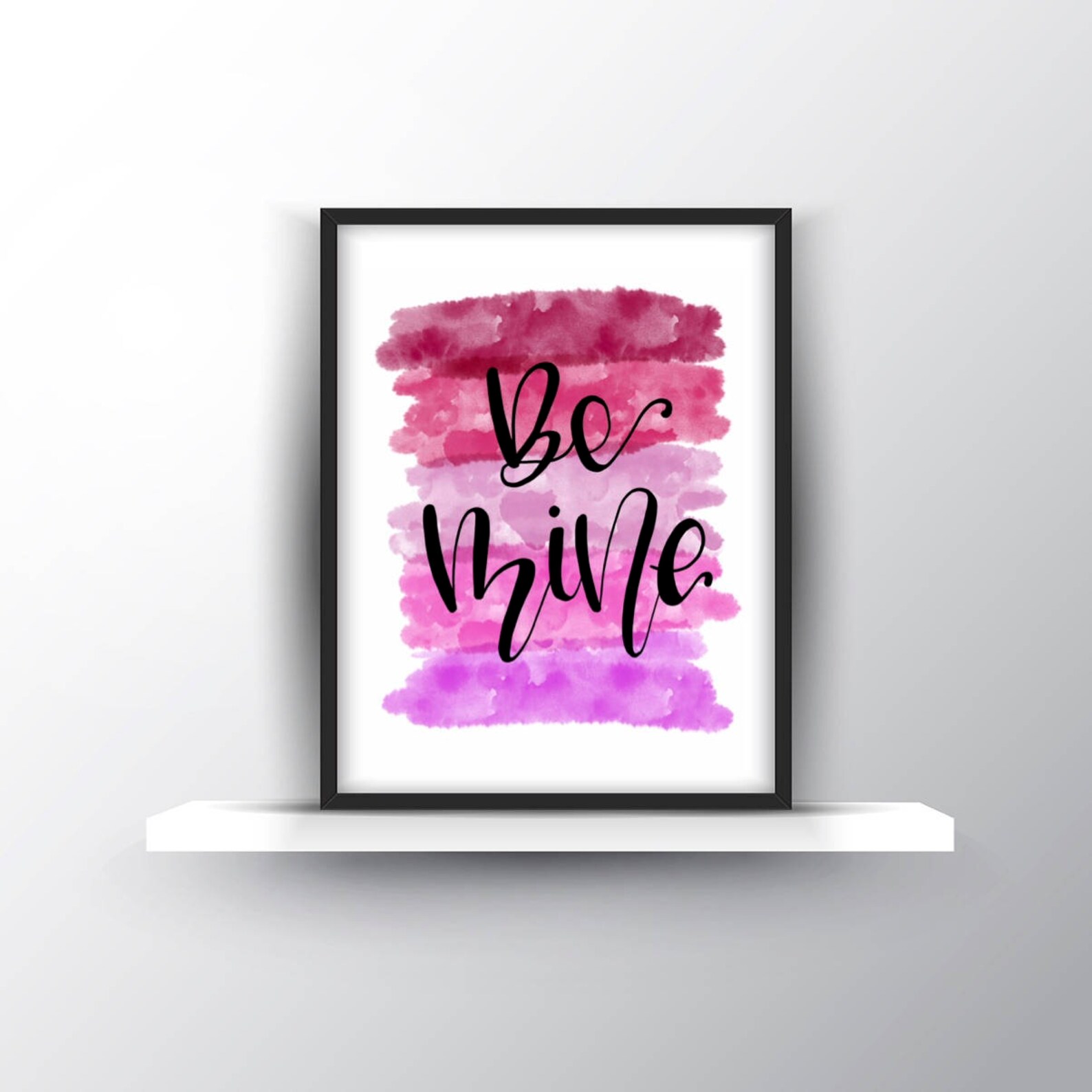 Valentine's Printable/ Be Mine Printable/ Valentines - Etsy