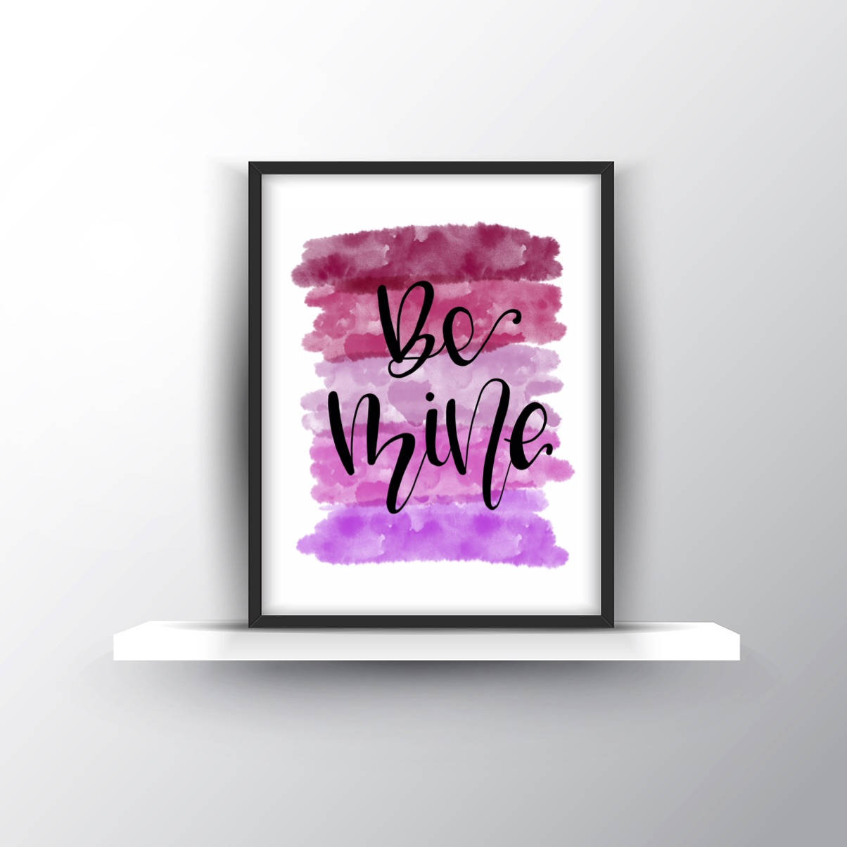 Valentine's Printable/ Be Mine Printable/ Valentines - Etsy
