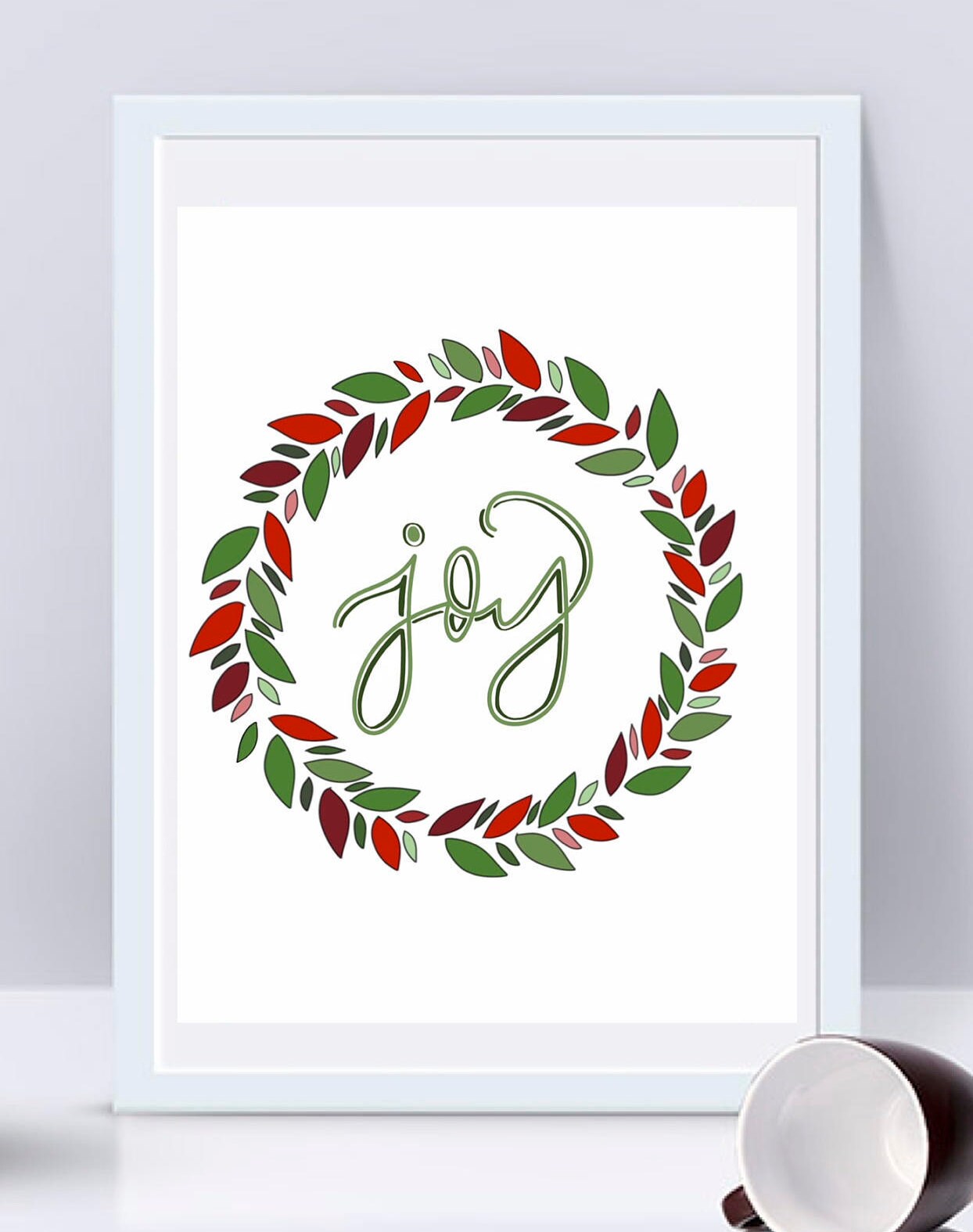 Joy Printable/ Christmas Printable/ Christmas Print/ Christmas - Etsy