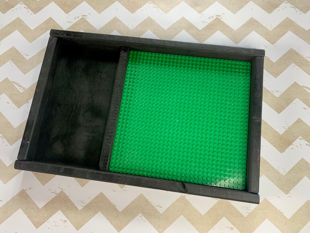 Building Block Tray | Portable Building Block Tray With Storage ...