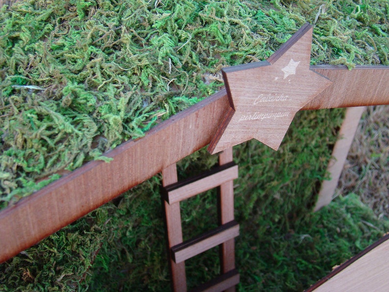 Nativity Scene Wood Stable Rustic Nativity Stable - Etsy