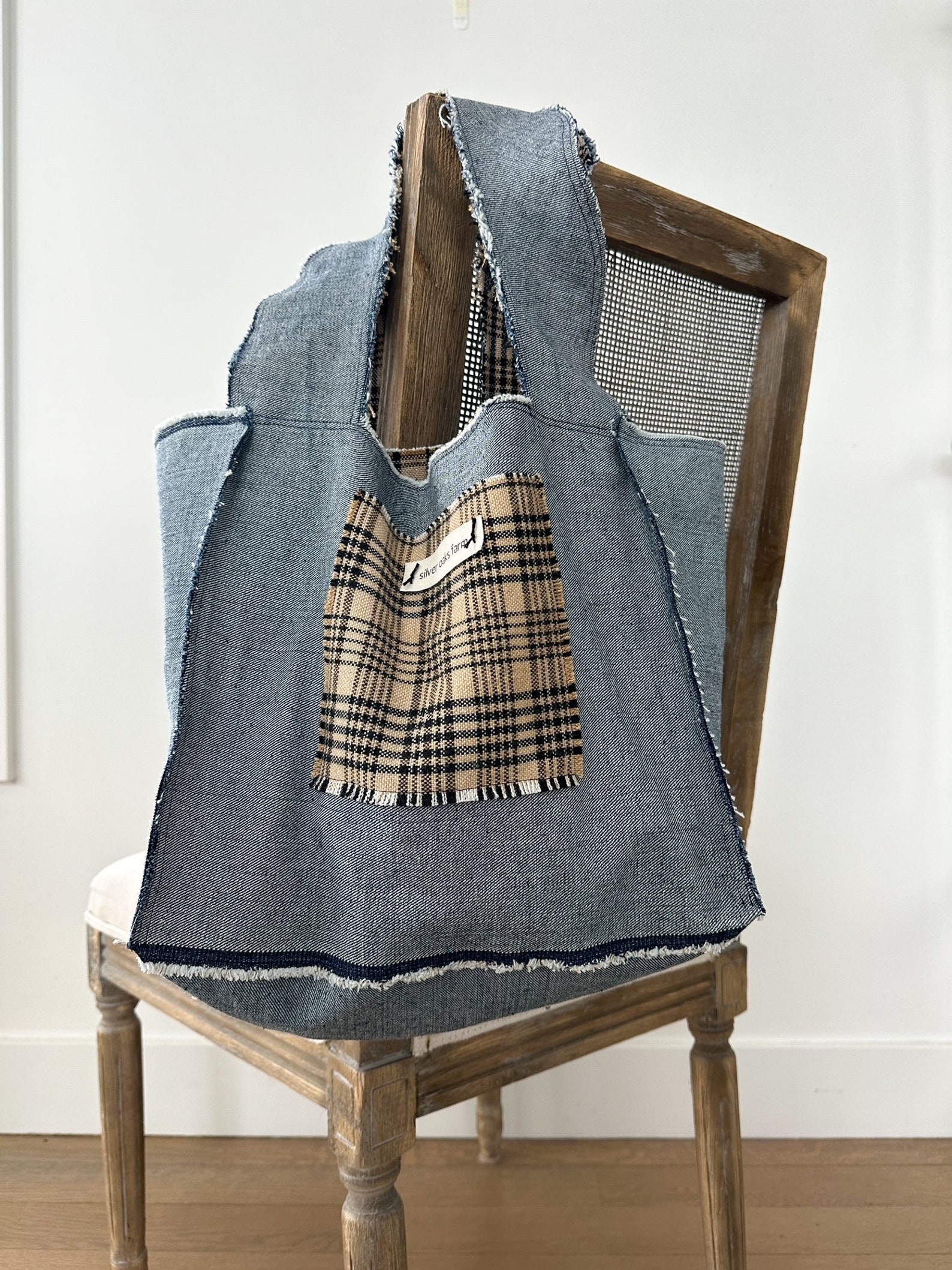 The B Hobo Bag - Baker Plaid Hobo Bag - Baker Plaid Horse Blanket Tote ...