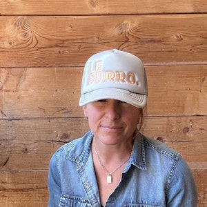 LE BURRO. Trucker Hat - Donkey Hat - Donkey and Burro Lover Hat ...