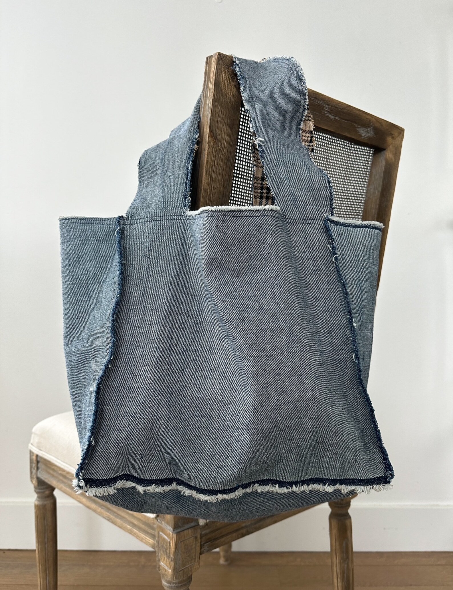 The B Hobo Bag - Baker Plaid Hobo Bag - Baker Plaid Horse Blanket Tote ...