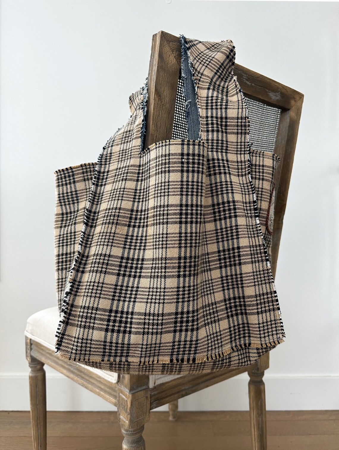 The B Hobo Bag - Baker Plaid Hobo Bag - Baker Plaid Horse Blanket Tote ...