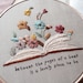 Open Book Hand Embroidery PDF Downloadable Pattern Tutorial / Instant ...