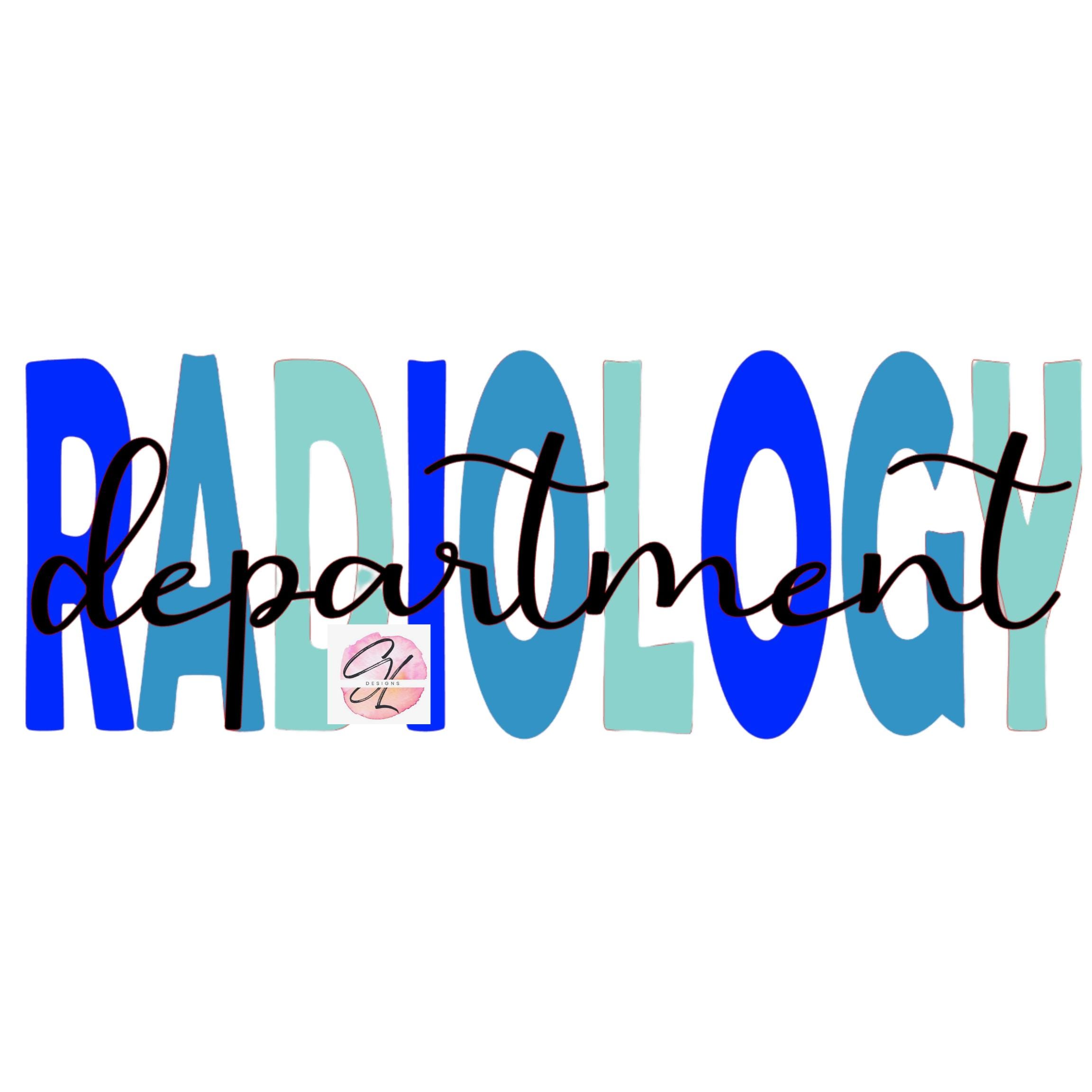 Radiology Dept, Rad, Medical, PNG, Ready to Print, Sublimation - Etsy