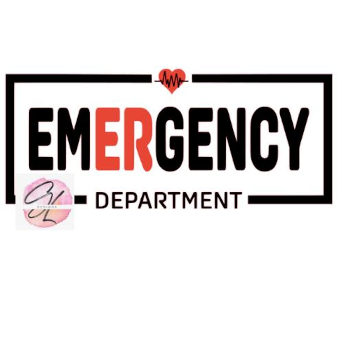 ER Department, Emergency Room, Nurse, PNG, VG, Ready to Download - Etsy
