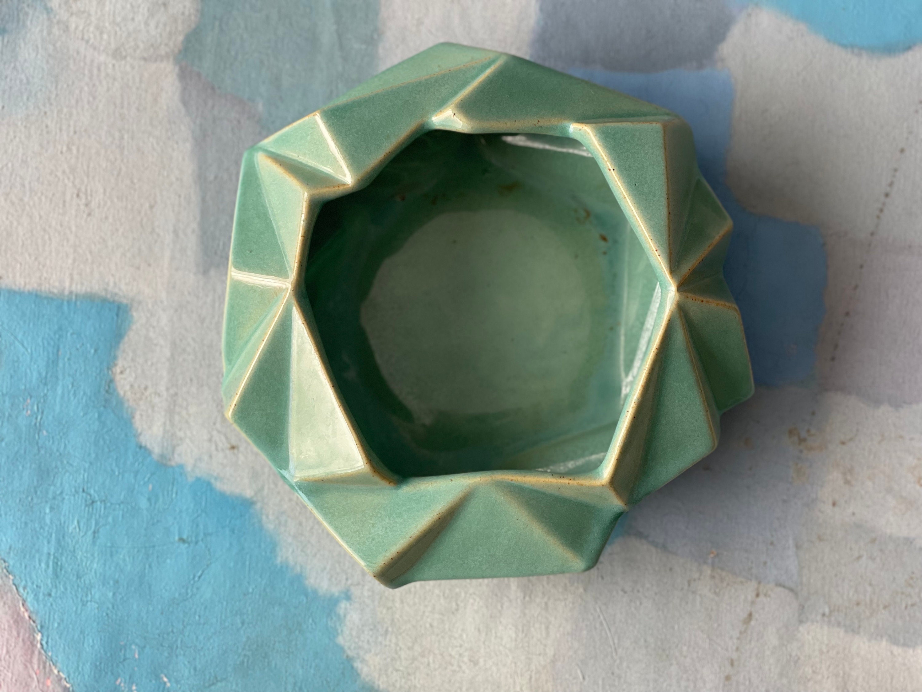 Reuben Haley Munice Pottery Ruba Rombic Ceramic Bowl - Etsy