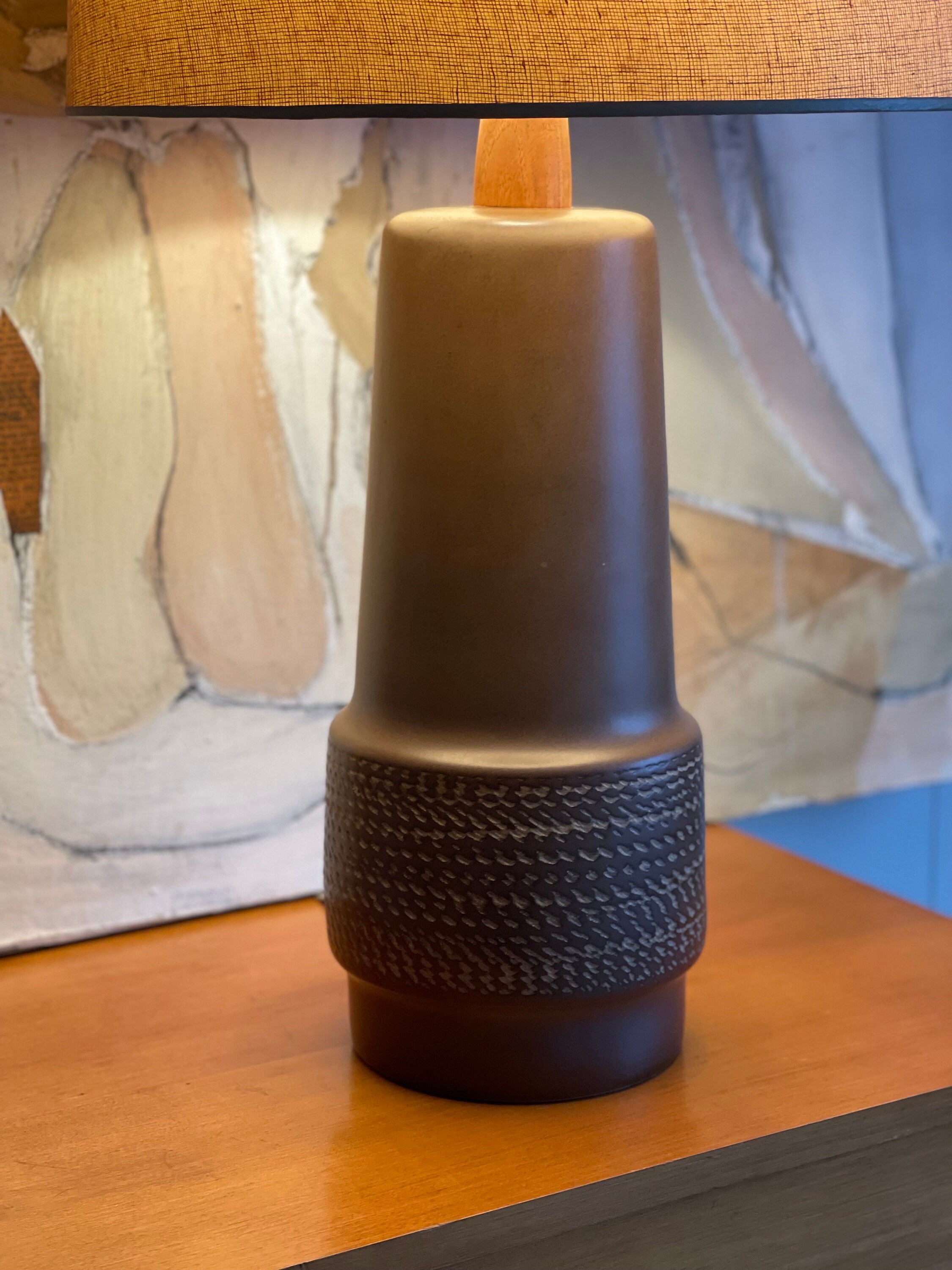Gordon & Jane Martz Marshall Studios Table Lamp and Shade - Etsy