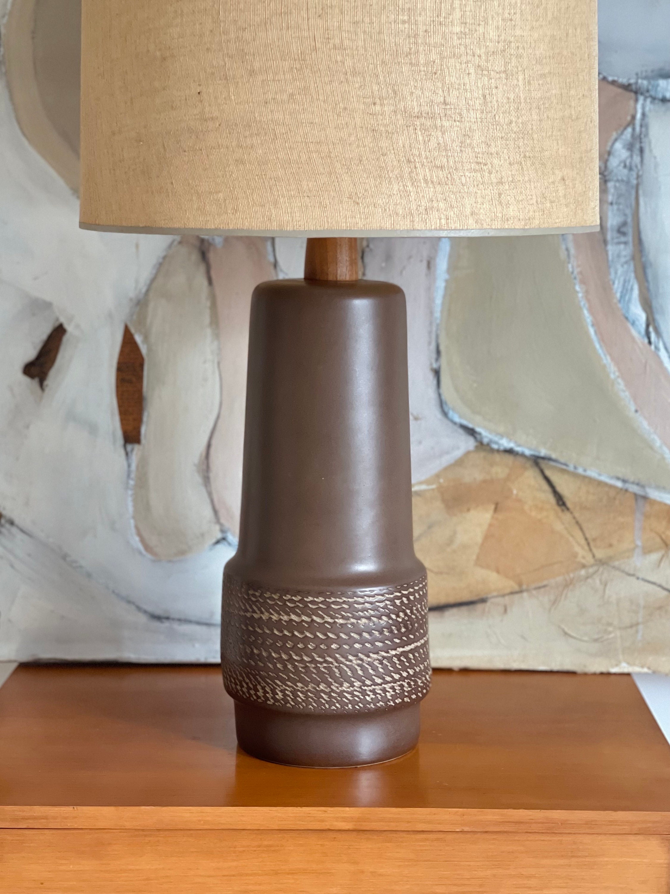Gordon & Jane Martz Marshall Studios Table Lamp and Shade - Etsy