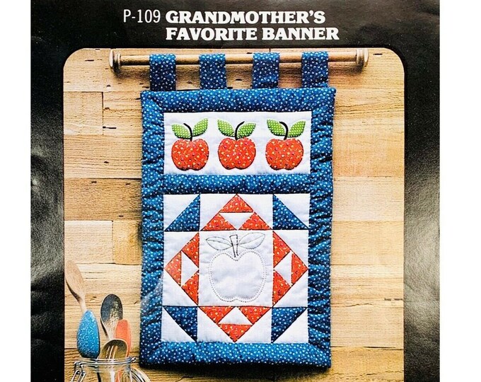 Apple Quilt Pattern, Grandmothers Favorite Banner by the Pattern ...