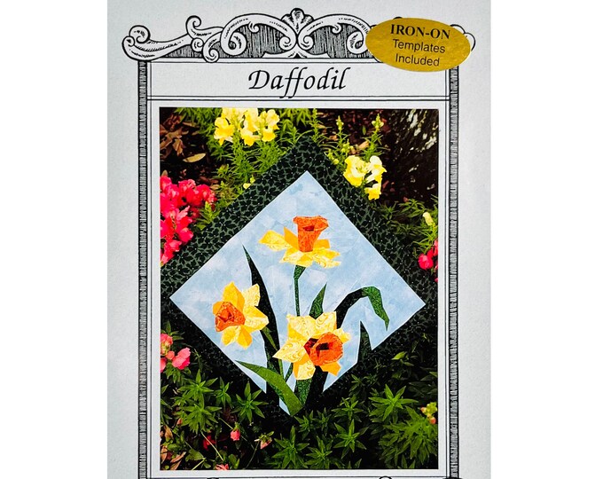 Daffodil Quilt Pattern England Design Studios D-105 FPP Foundation ...