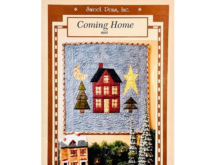 Four Square Farmhouse Quilt PATTERN Atkinson Designs ATK154 Fat Quarter ...