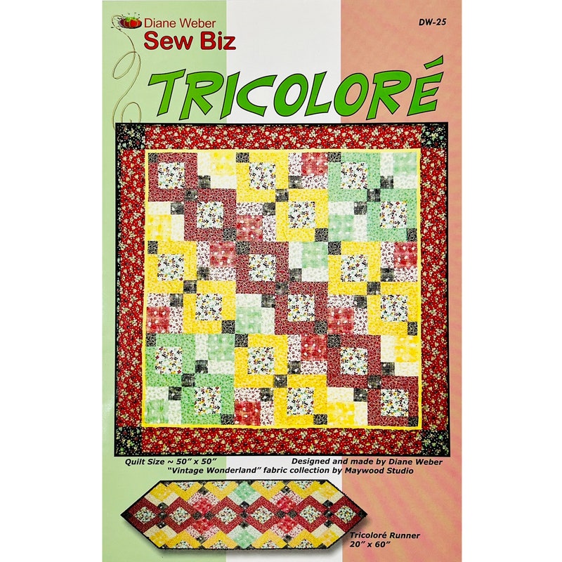3 Color Quilt Patterns - Etsy