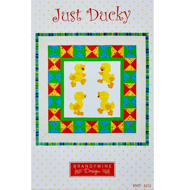 Just Ducky Quilt Pattern BWD-M12 From Brandywine Design, 2009 - Etsy