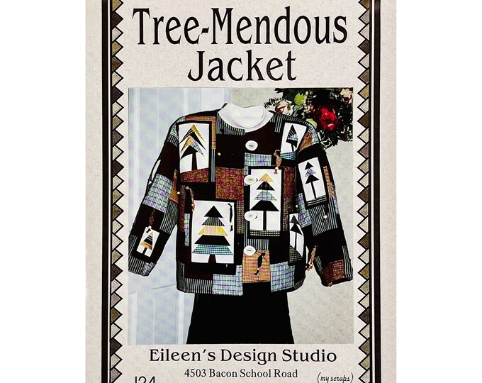 Tree-mendous Jacket Pattern J24 Eileens Design Studio, Paper Piecing ...