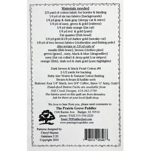 A Cat’s Life Quilt Pattern #346 by the Prairie Grove Peddler - Etsy