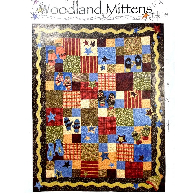 Woodland Mittens Quilt Pattern P327 Karla Alexander for - Etsy