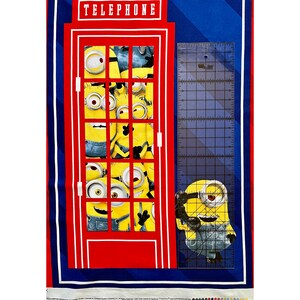 Bello! Minions Fabric Panel by Quilting Treasures, Licensed by ...