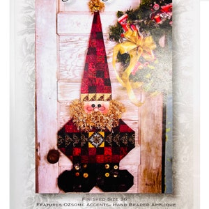 Roly Poly Santa Holiday Runner Quilt PATTERN Door Greeter - Etsy