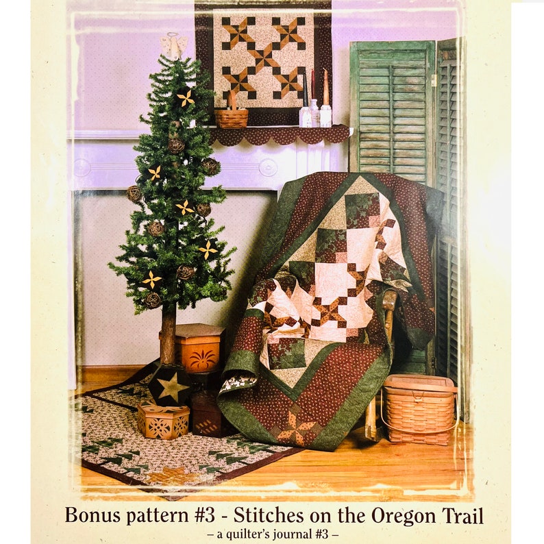 Starry Mountain Christmas Quilt Pattern Kansas Troubles - Etsy