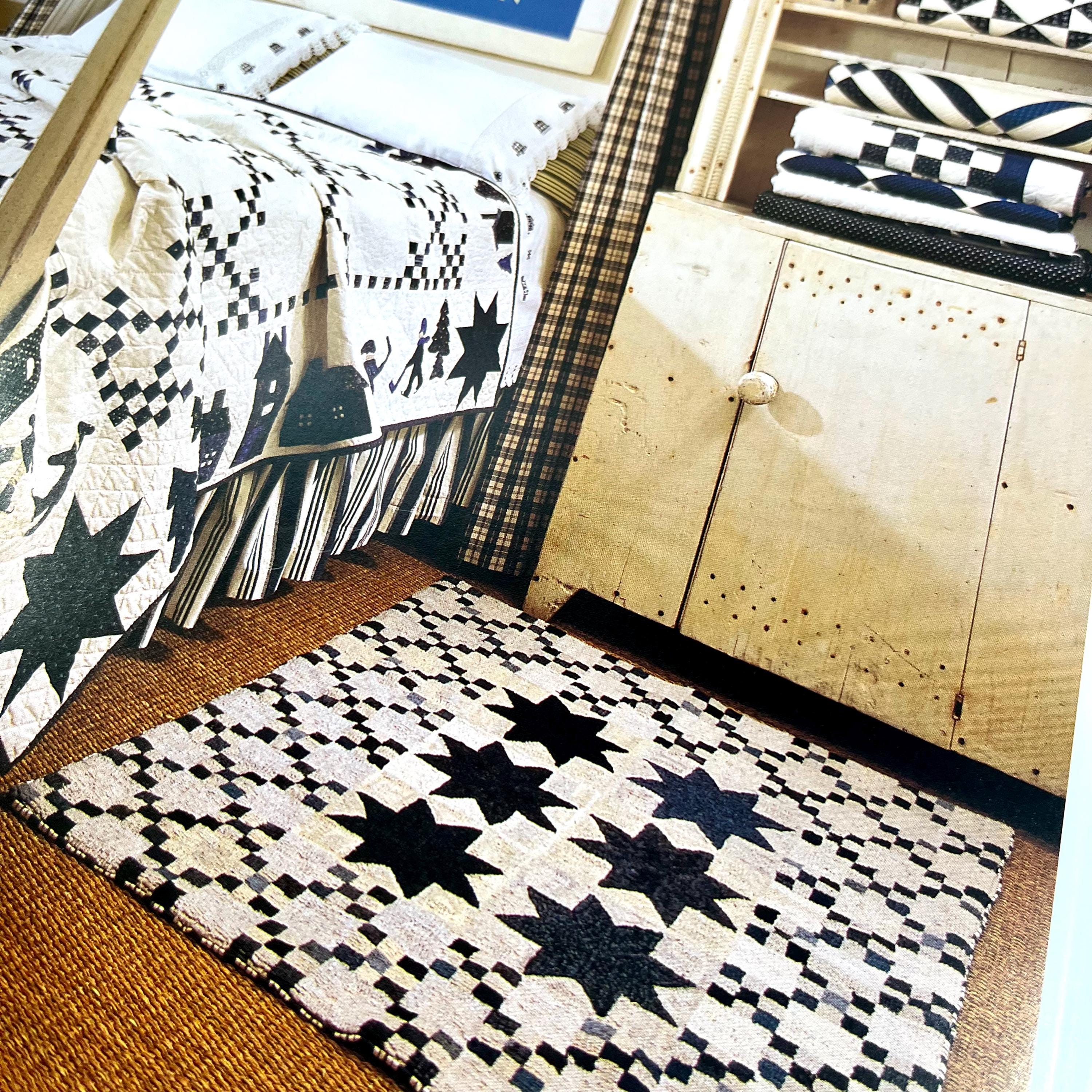 Everyday Folk Art: Hooked Rugs and Quilts to Make by Polly Minick and ...