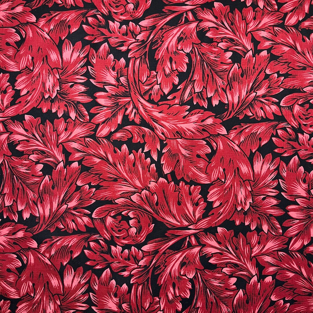 Curling Leaves Fabric From the Mary Ellen Hopkins Collection for SSI ...