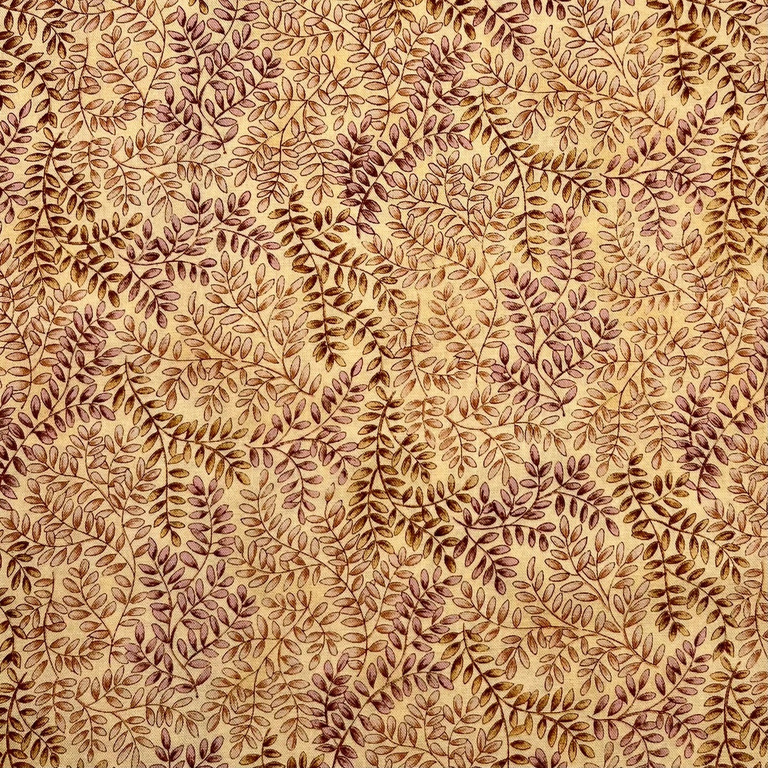 Natures Elements Fabric by Hoffman Branches and Leaves 100% - Etsy