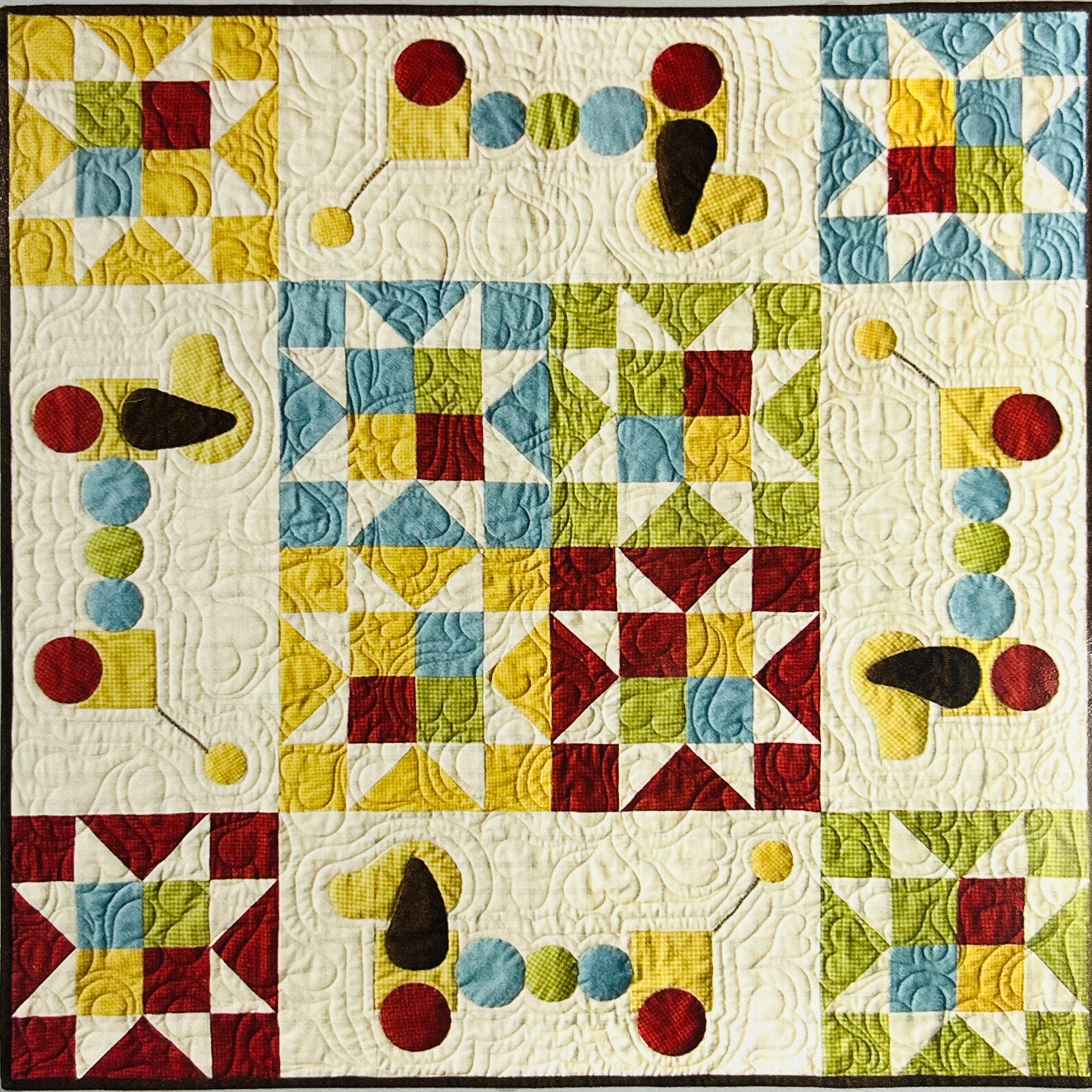 Baby's Bow Wow Blankie Quilt PATTERN 830 by Bonnie - Etsy