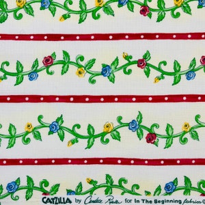 Catzilla by Candace Reiter for in the Beginning Fabrics, Fat Quarter 5 ...