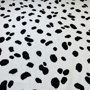 Holstein Cow Print Fabric #1654 by Fabric Traditions, 100% Cotton ...