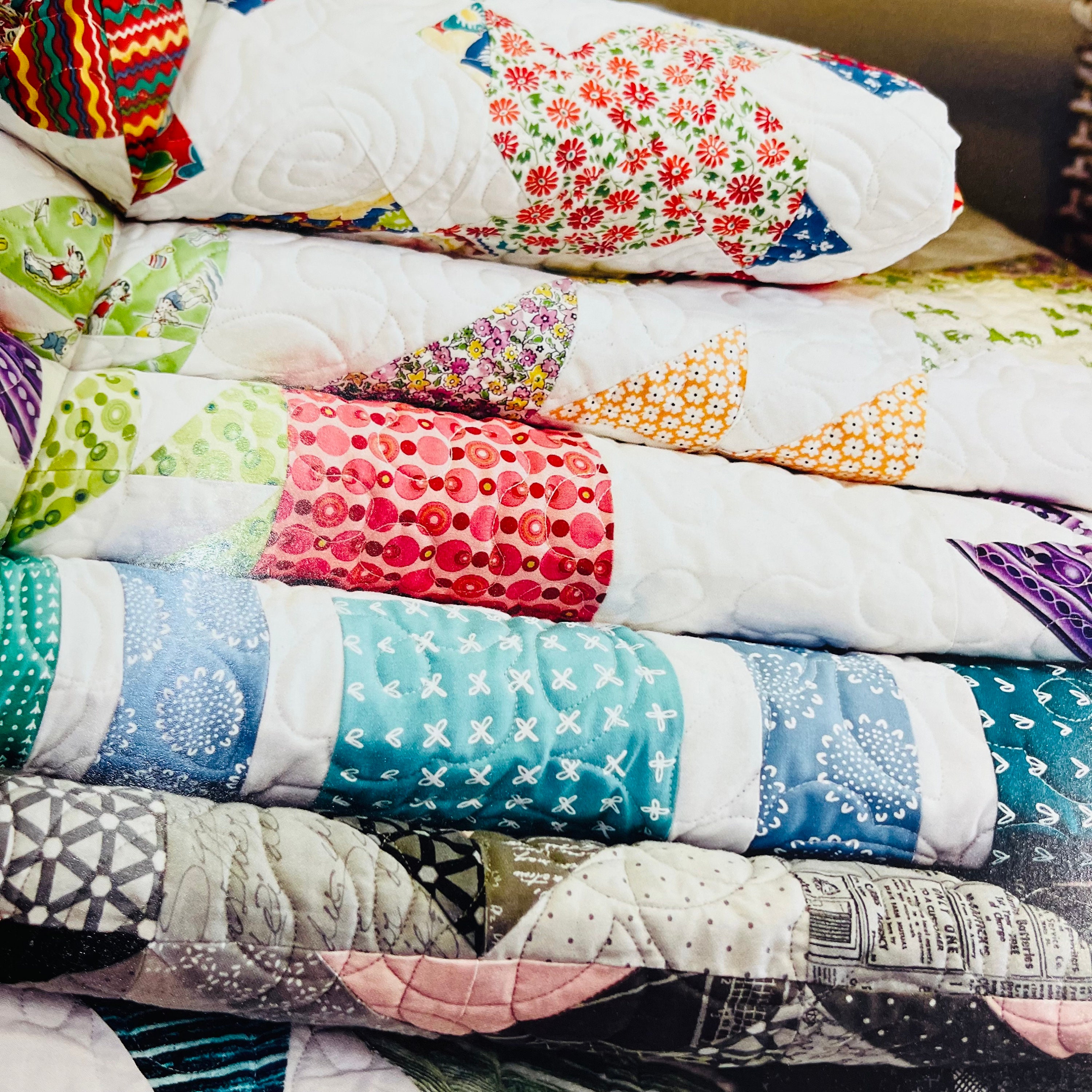 A Bit Of Scrap Stuff Sewing, Quilting, And Fabric Fun: Confetti Star ...