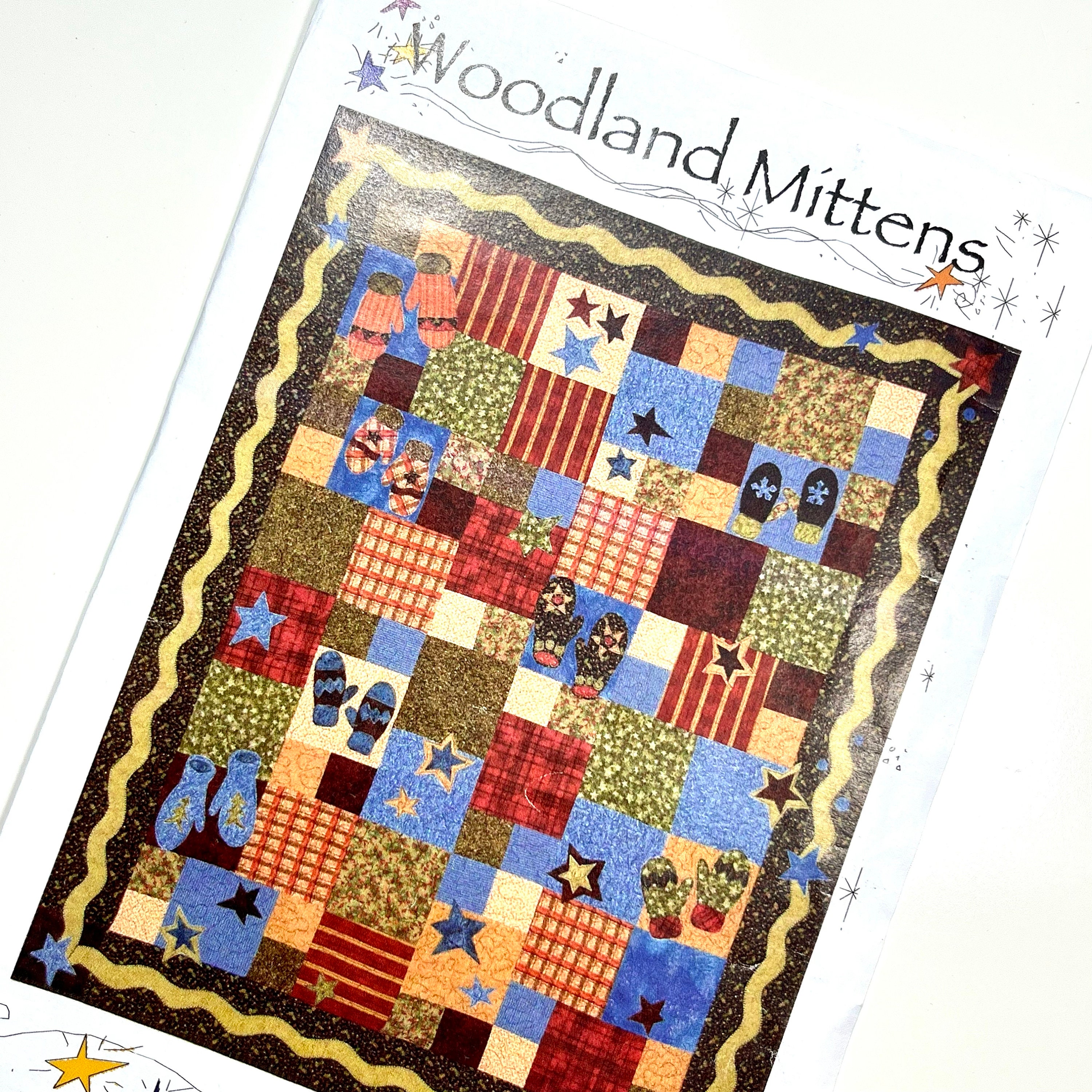 Woodland Mittens Quilt Pattern P327 Karla Alexander for - Etsy