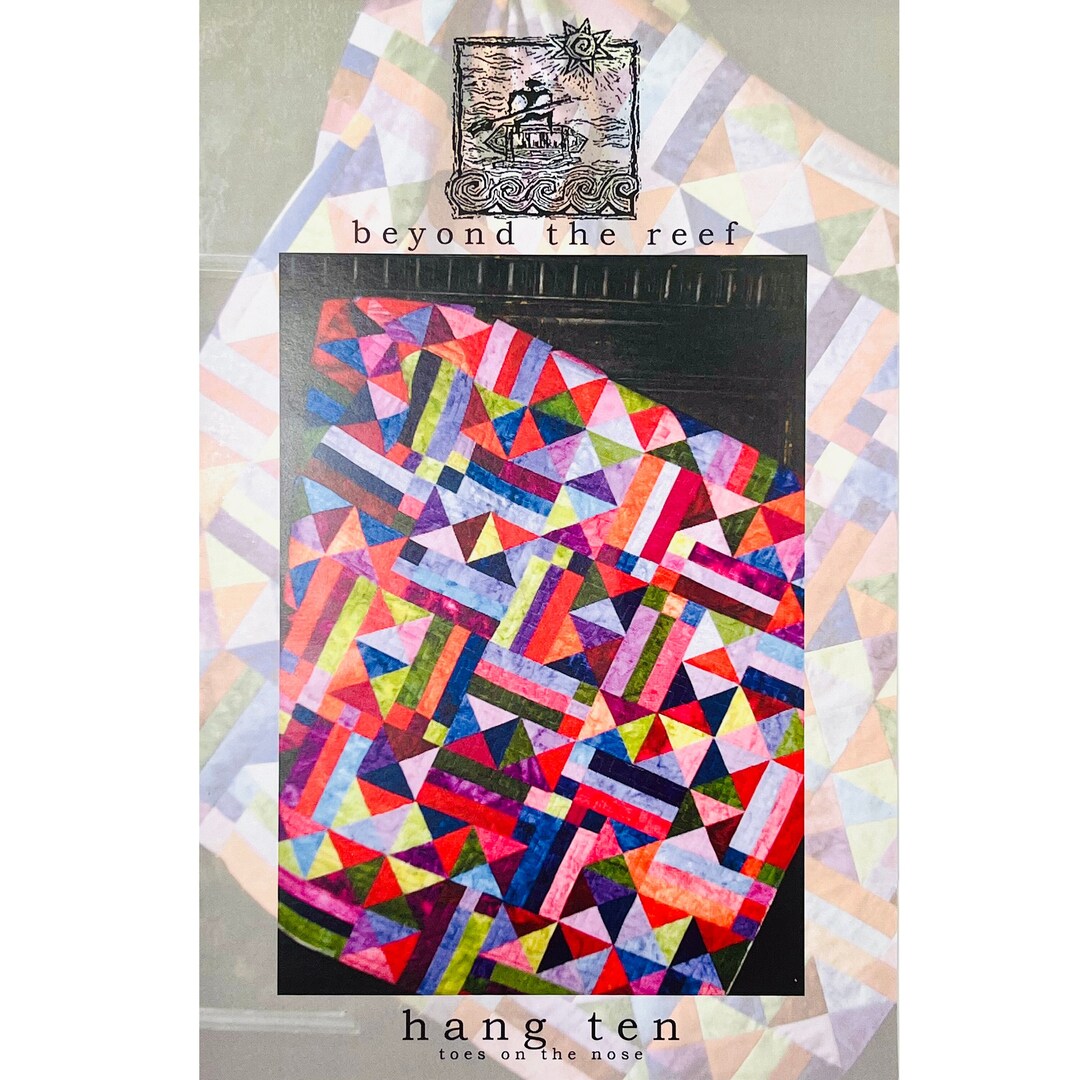 Hang Ten Toes on the Nose Quilt Pattern #BTR042 by Beyond the Reef ...