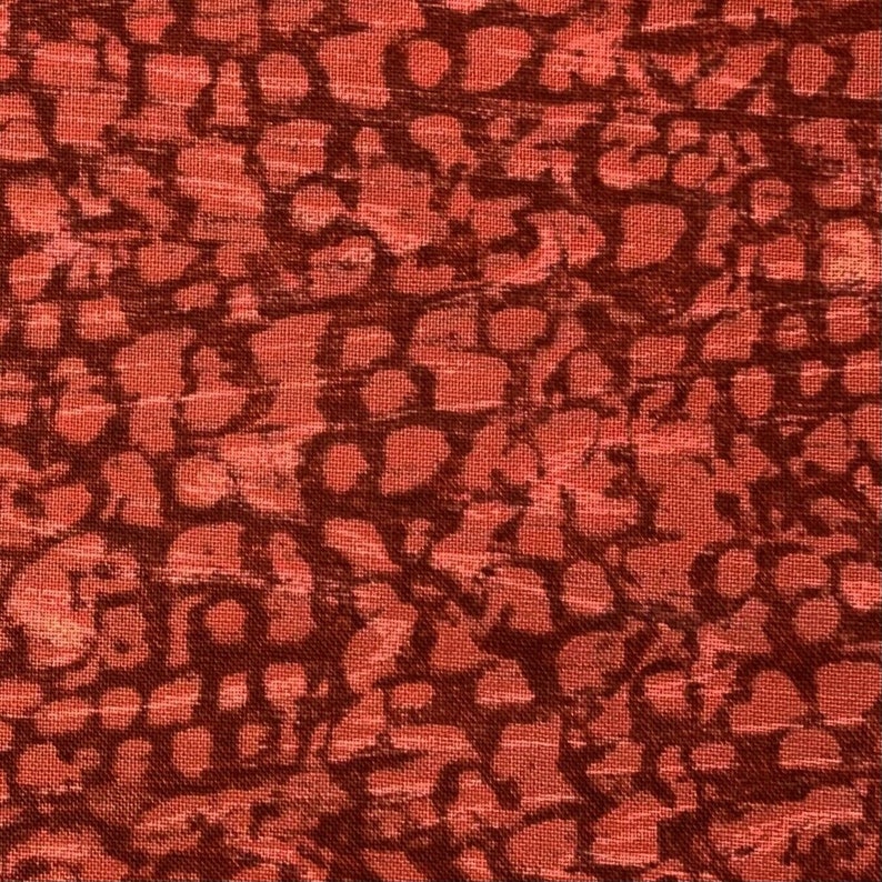 Colorshop Fabric in Red by VIP Cranston Bricks Stones Blocks - Etsy