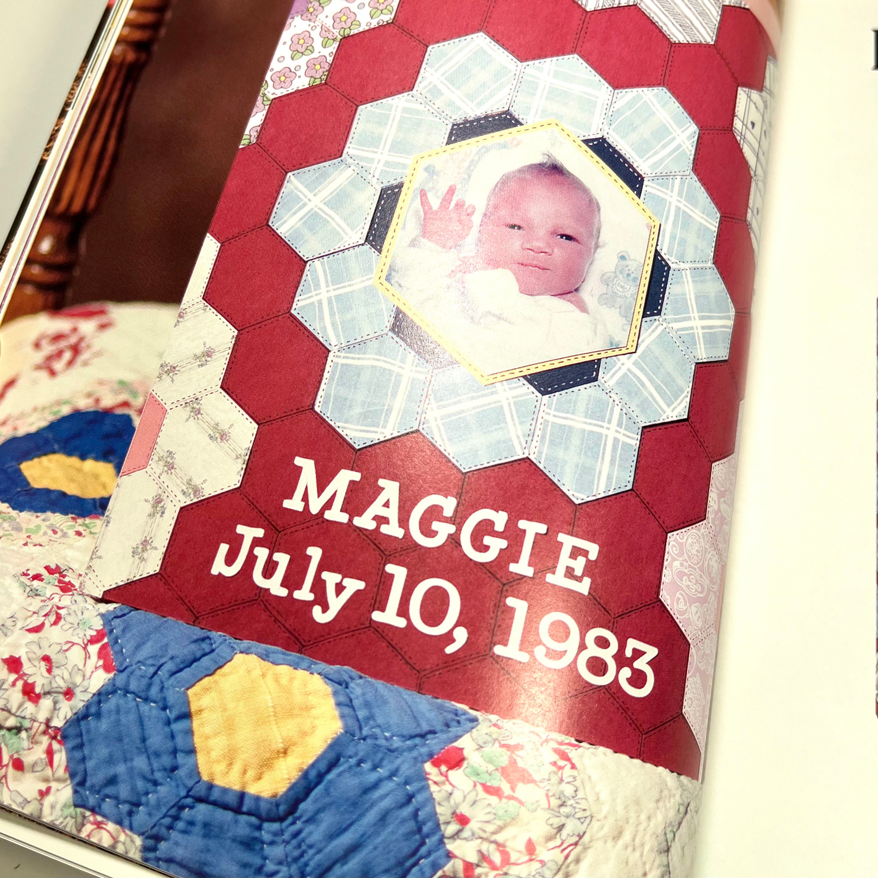 Memory Makers Quilted Scrapbooks, Scrapbook Pages With Patchwork ...