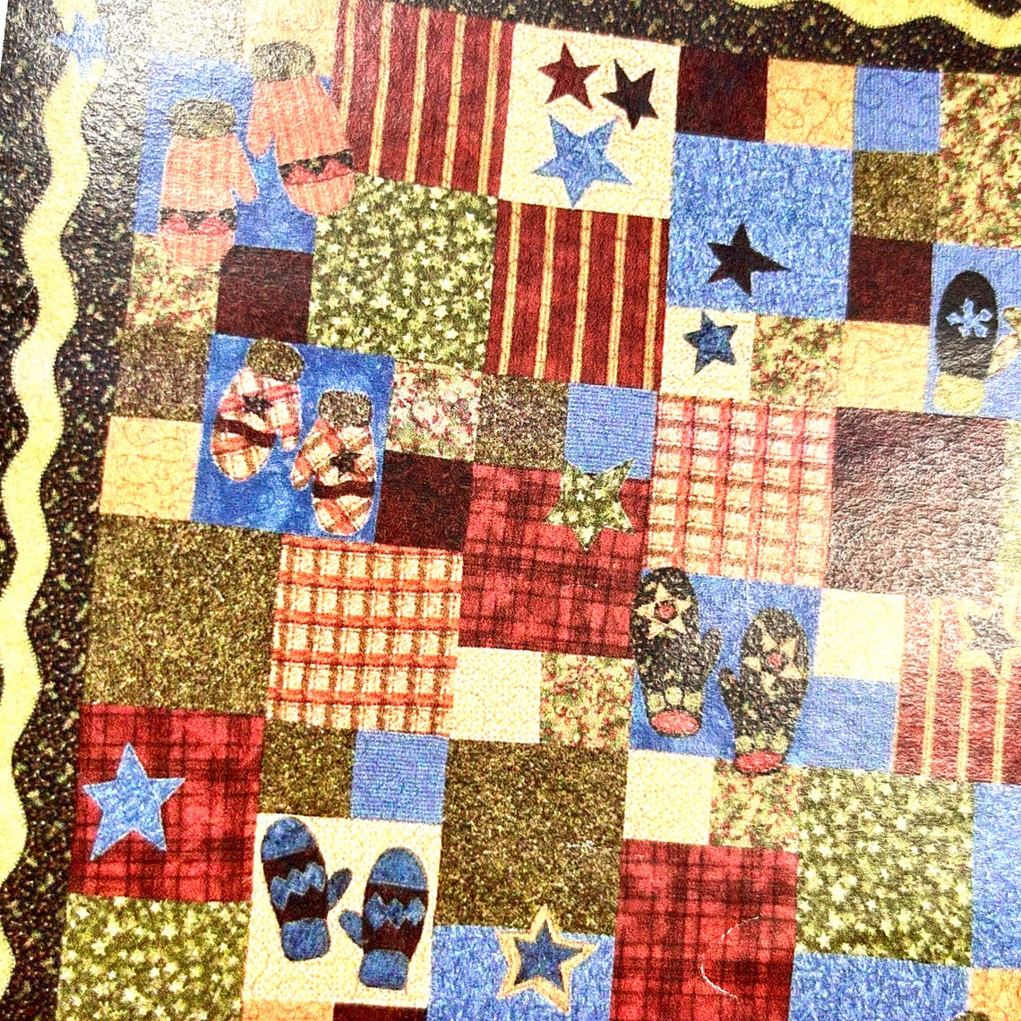 Woodland Mittens Quilt Pattern P327 Karla Alexander for - Etsy