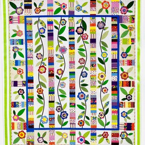 Flowering Vines Quilt Pattern by Piece O Cake Designs, Inc., Flower ...