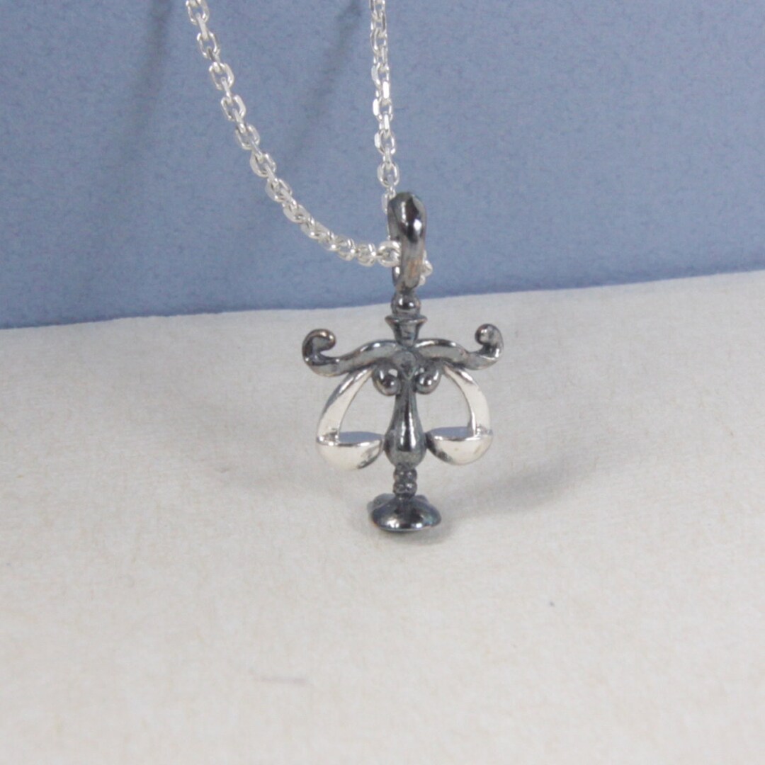 Sterling Silver Libra Zodiac Sign Mermaid Horoscope Astrology Pendant ...
