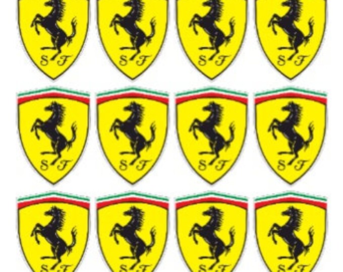 Ferrari Cake Topper - Etsy