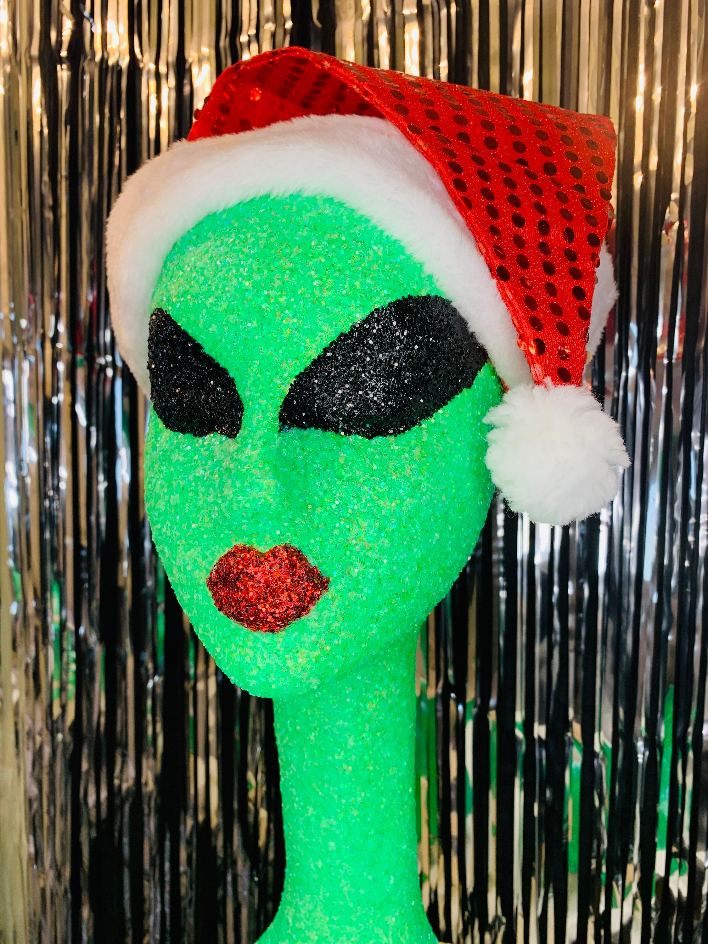 Ms. Extra Alien Inspired Mannequin Head Display Lightweight | Etsy