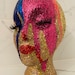 Ms. Drizzle, Custom Glitter Mannequin Head Display Lightweight and ...