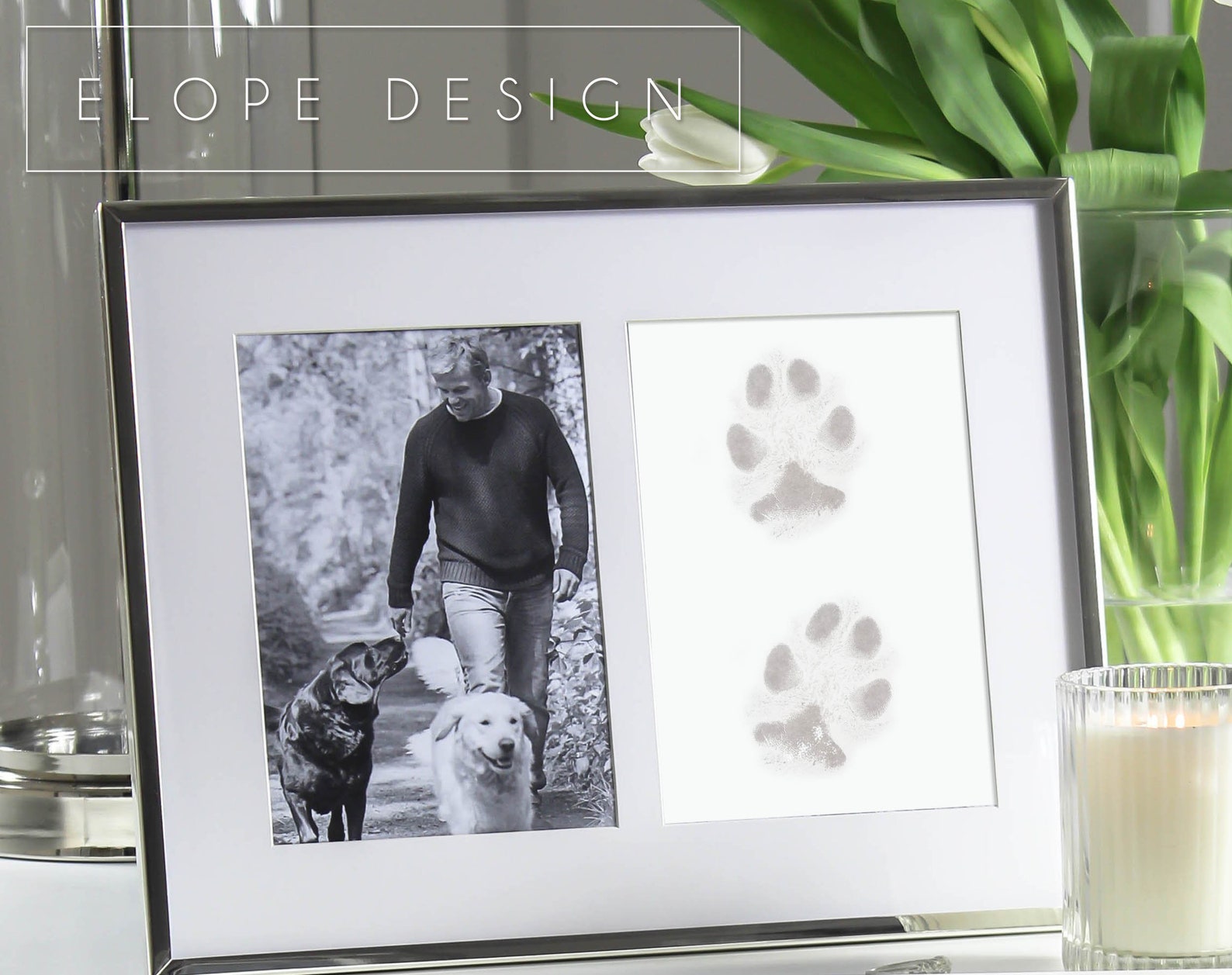 Inkless Paw Print Keepsake Kit: Pet Memorial Gift - Etsy UK