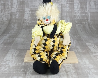 Clown Rag Doll | Etsy