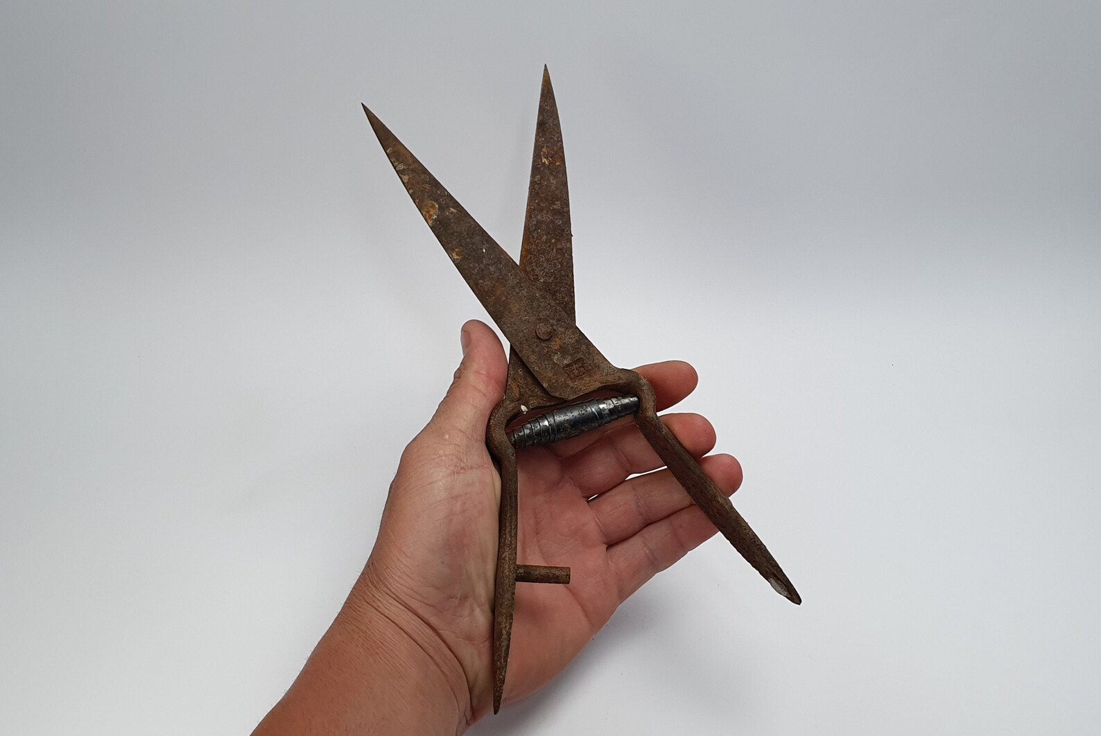 Shear Vintage Metal Shears Old Shear Collector scissors | Etsy