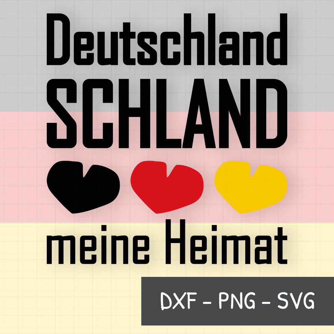 Archivo de trazado “Alemania – Schland – Mi patria” con diseño de ...