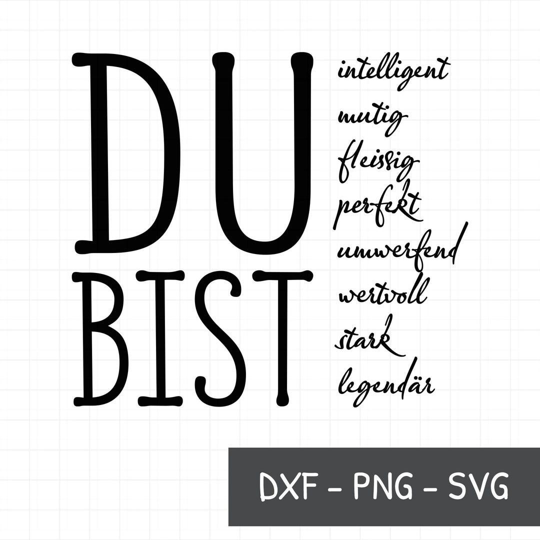 Plotter File SVG Saying Lettering You Are Intelligent, Statement Motif, Graphic File Plotter ...